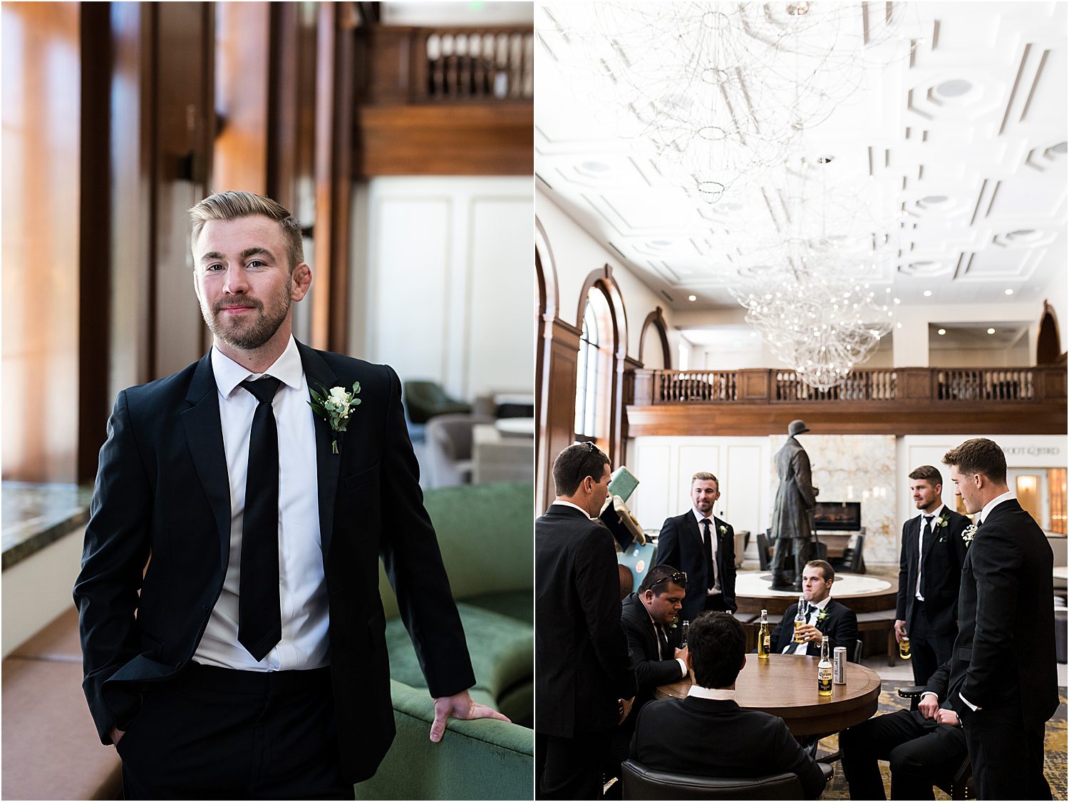 Ellie + Logan's Spring Wedding Soiree at The Rollins Mansion, Des ...